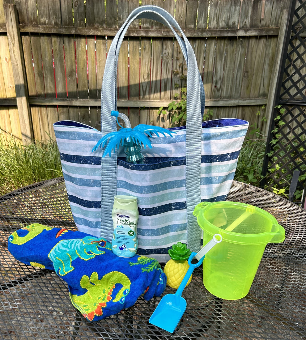 Beach Bum Bag – Sewing Turtle Boutique